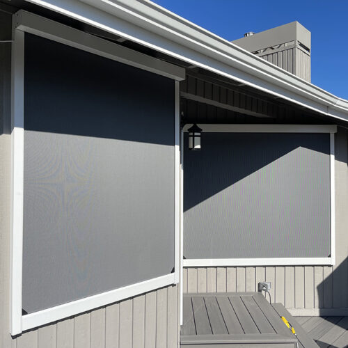 Outdoor Solar Shades - NW Natural Lighting